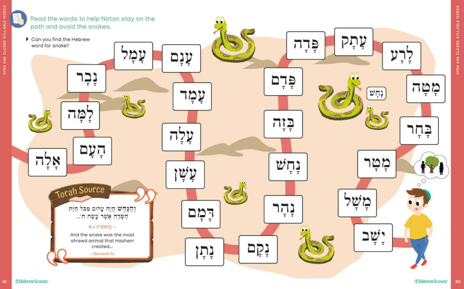 NikudQuest Unit 1 Kamatz/ Red Kit | Hebrew Scouts